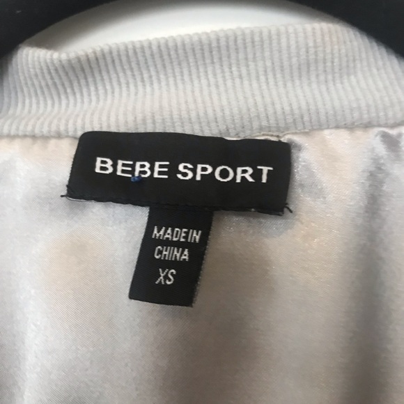 bebe | Jackets & Coats | Bebe Satin Bomber Jacket | Poshmark